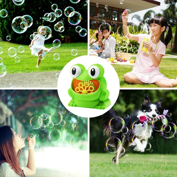 Toys | Frog Bubble Maker Toy For Kids | Poshmark
